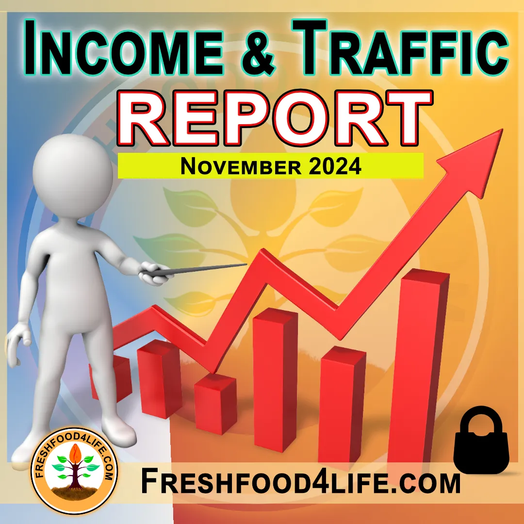 Income and Traffic Report - November 2024 - FRESHFOOD4LIFE.COM